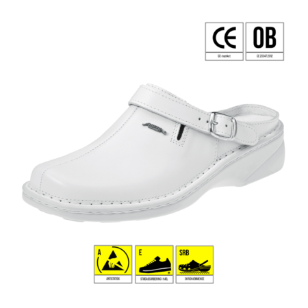 Abeba 6903 A E SRB Reflexor clogs arbejdssko - REPORTO SKO